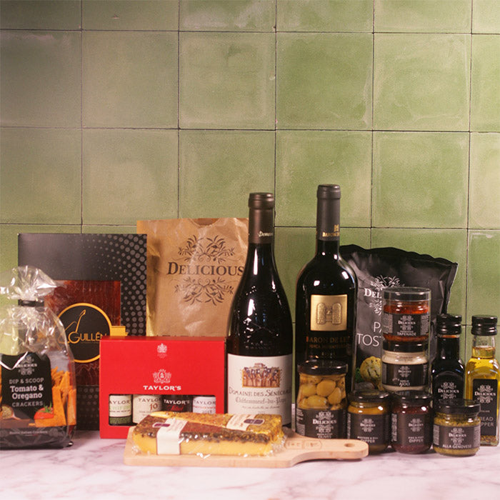 Wijncadeau Klassiek Genieten met Twee Wijnen en Delicatessen – Wijnbox.nl